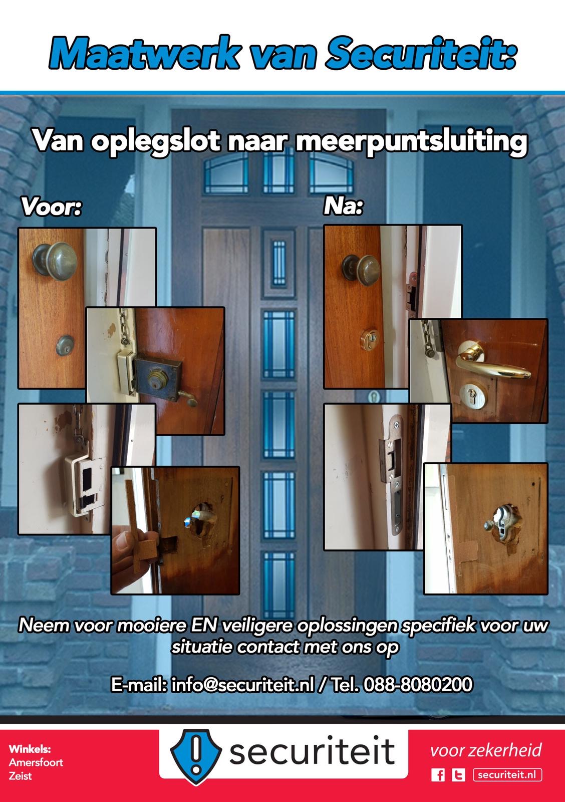 Van oplegslot naar meerpuntslot | Securiteit